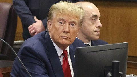 Judge imposes gag order on Trump in New York "hush money" case - CBS News