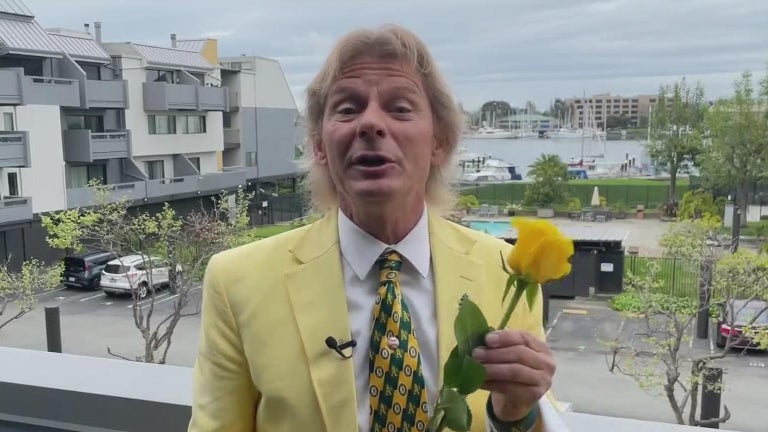 Oakland A's super fan shows his love for the team with roses - CBS San ...