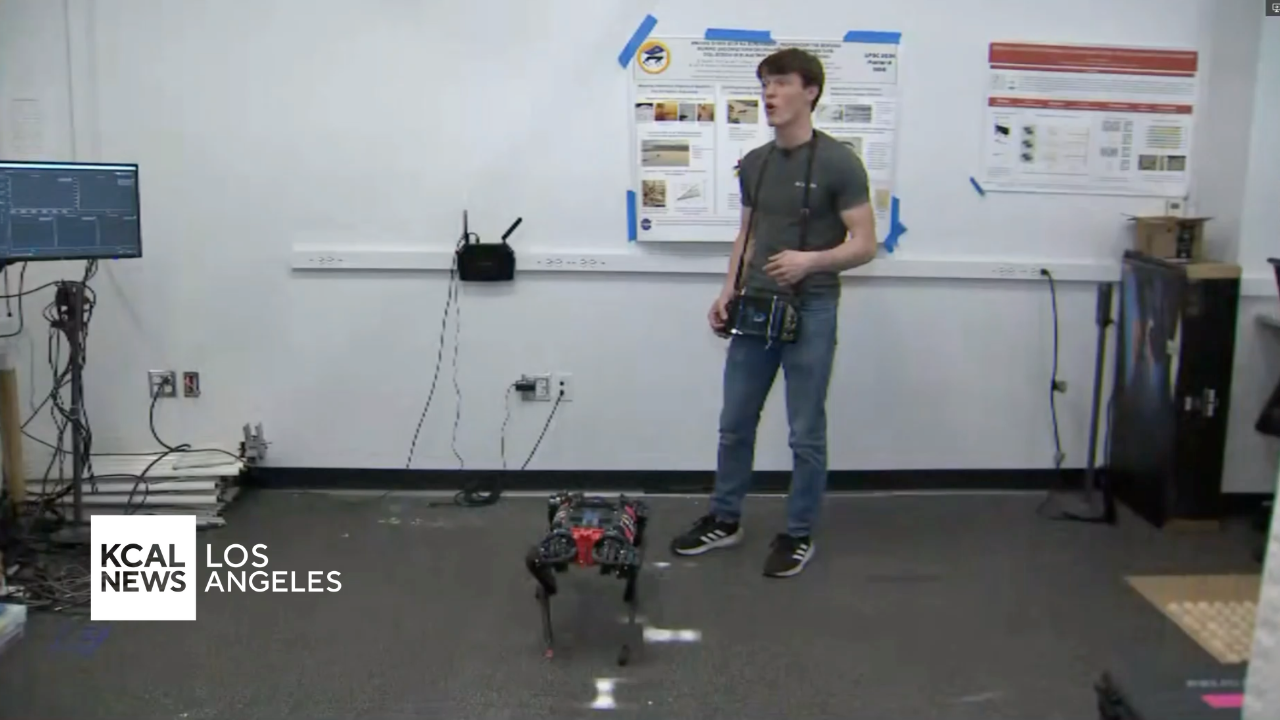 NASA, USC robotics team for space exploration program - CBS Los Angeles