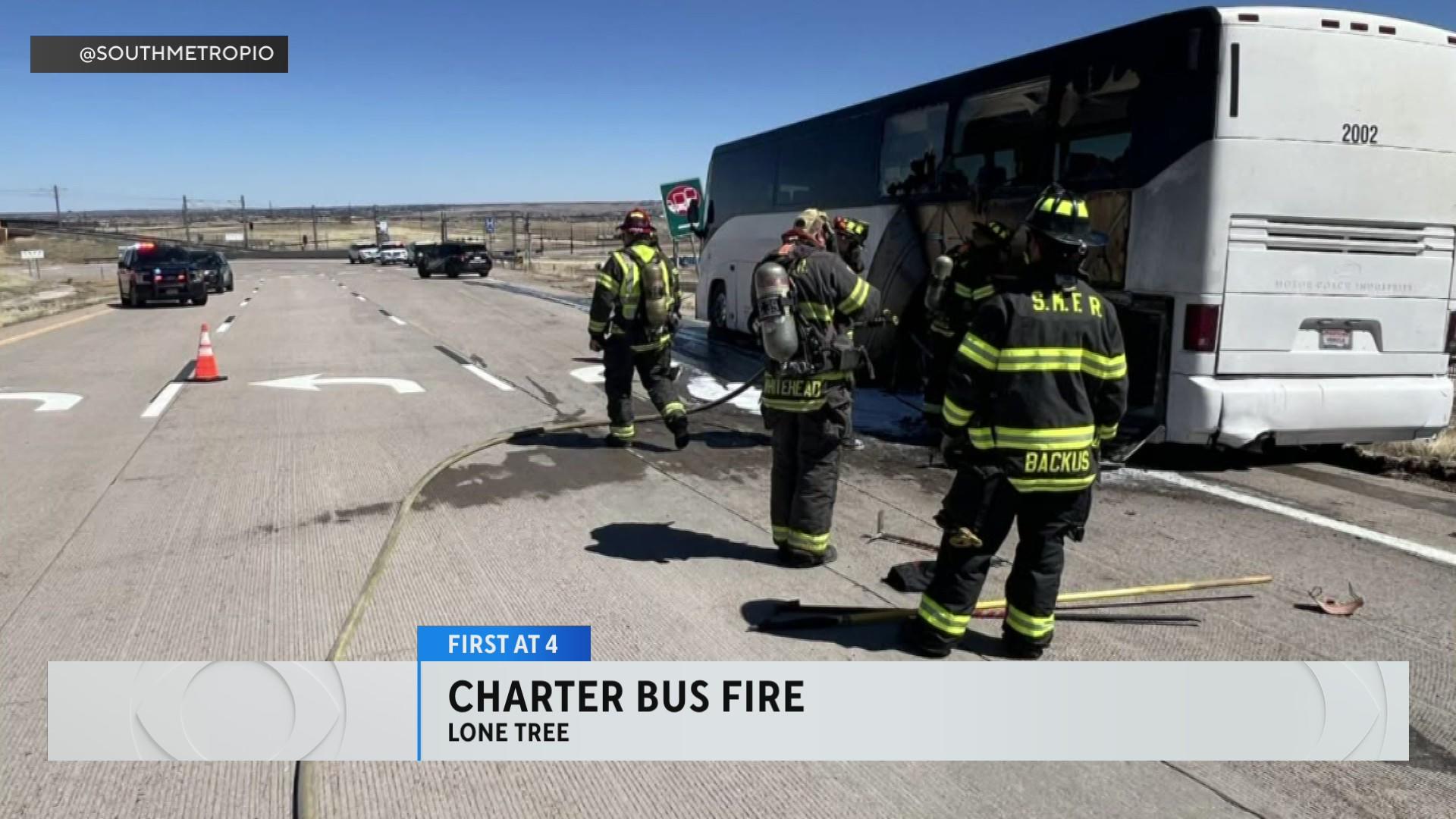 Off-ramp from northbound I-25 to Ridgegate Parkway back open after bus ...