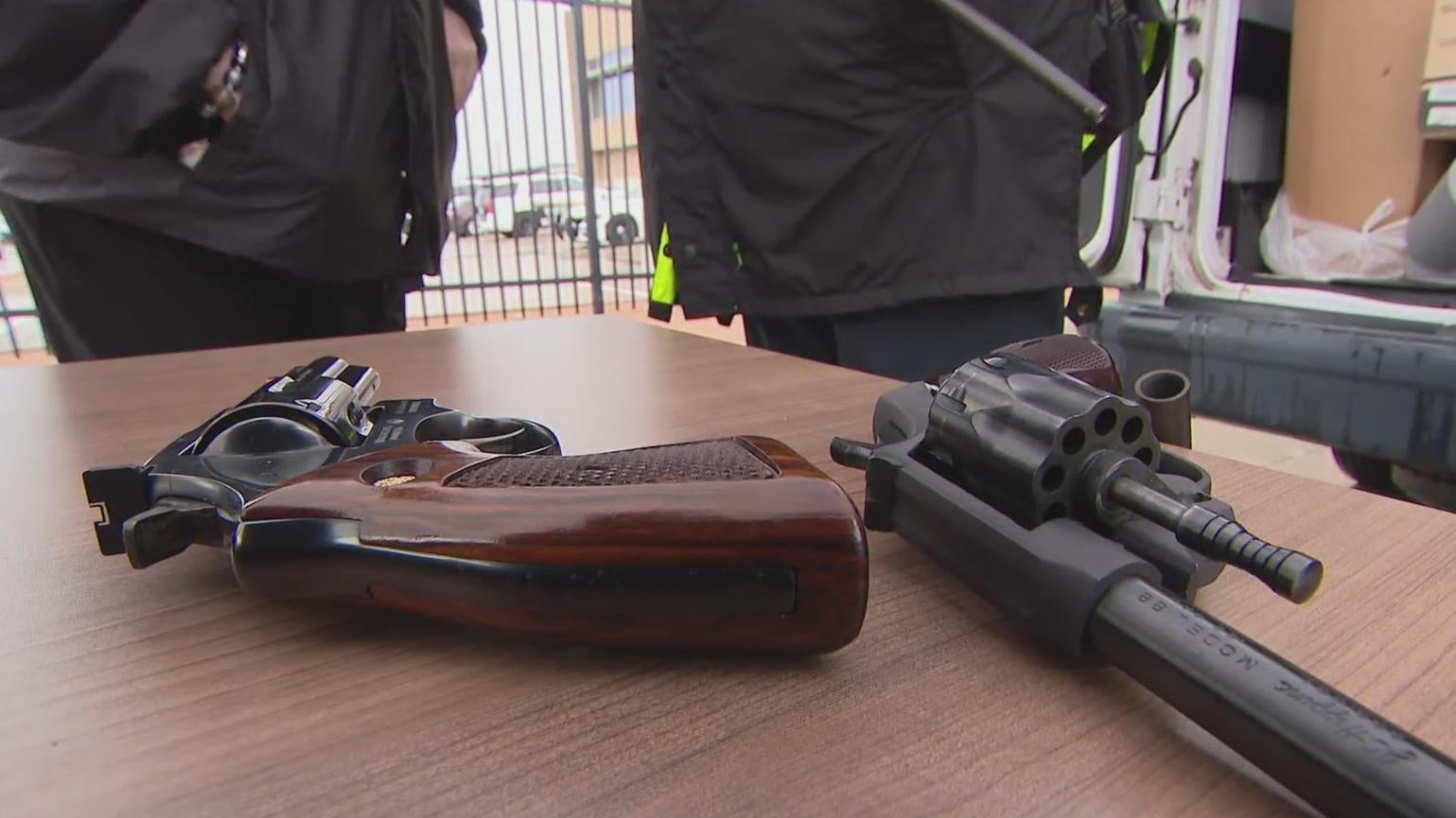 Guns sent off by Texas police departments to be destroyed were stripped ...