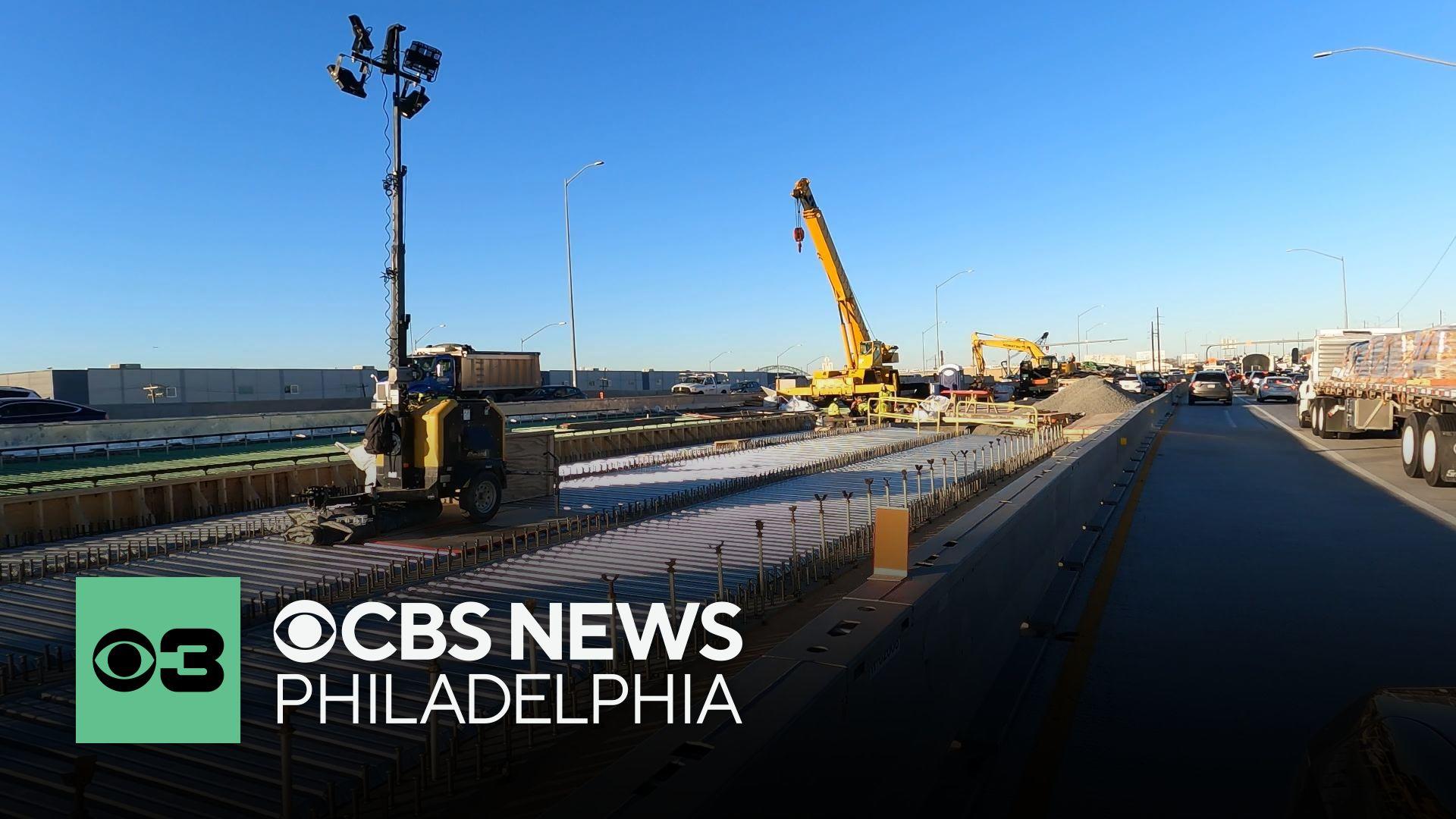 Permanent fix of I-95 after collapse in Philadelphia "about three ...