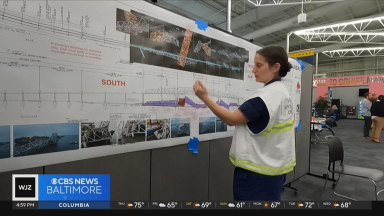 An inside look at Key Bridge Command Center where salvage, recovery ...