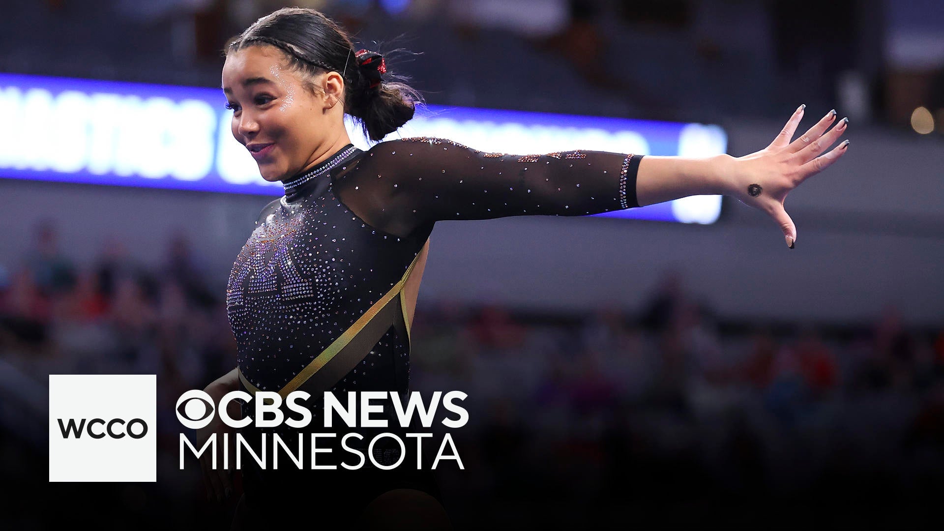 Mya Hooten the only Gopher gymnast competing in nationals - CBS Minnesota