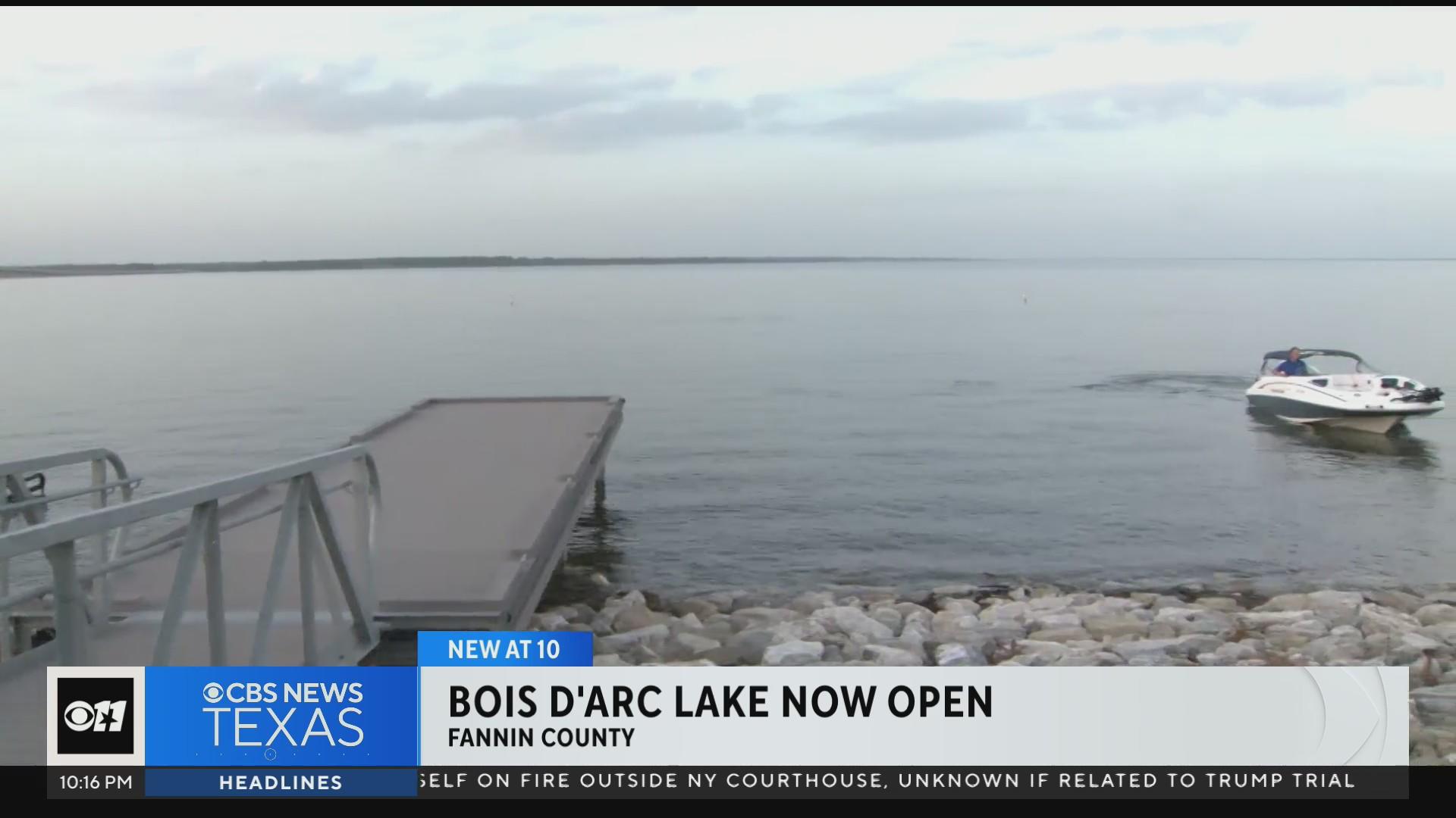 Texas has a new lake for the first time in nearly 30 years - CBS Texas