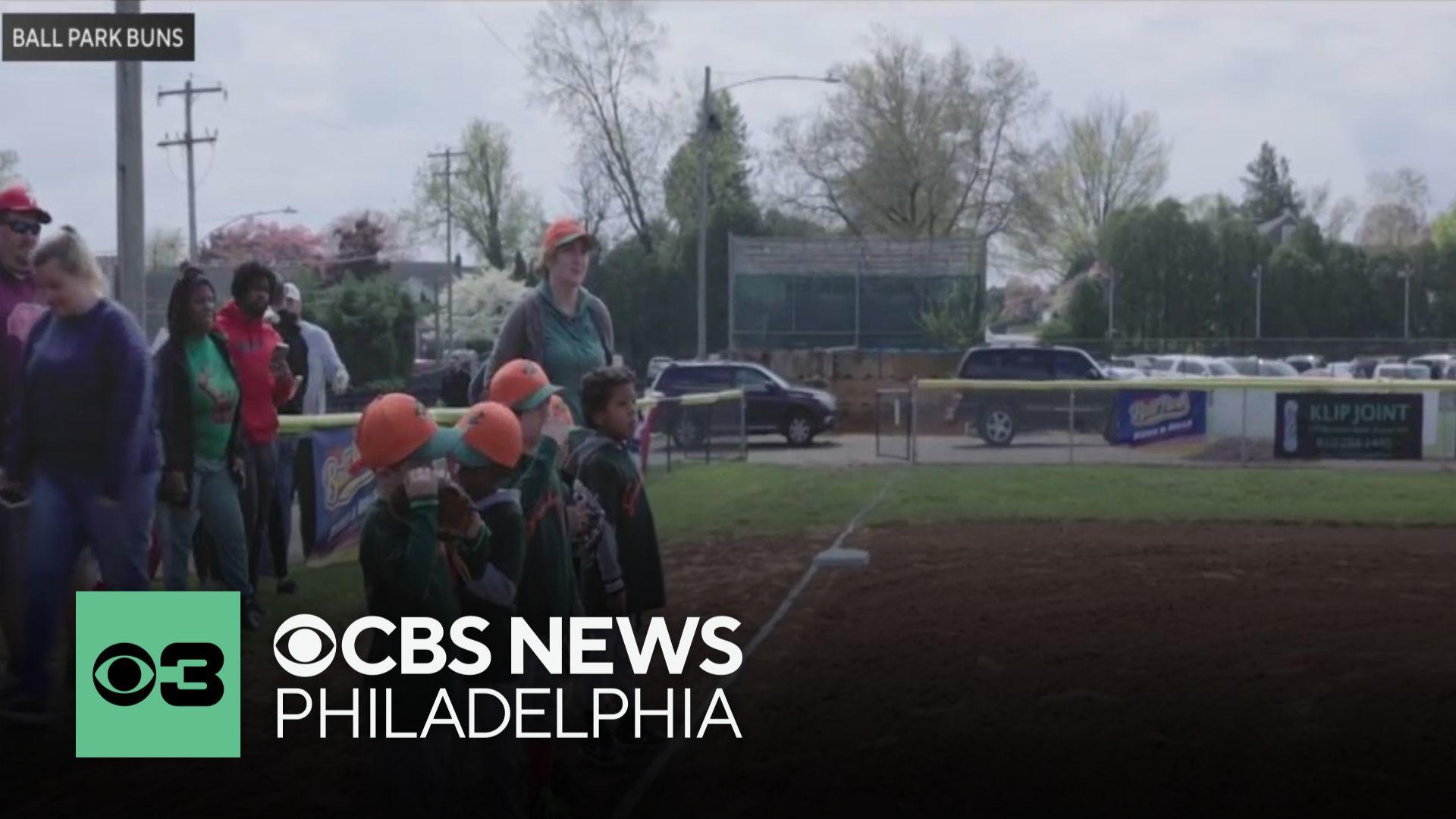 Drexel Hill Little League receives field makeover - CBS Philadelphia