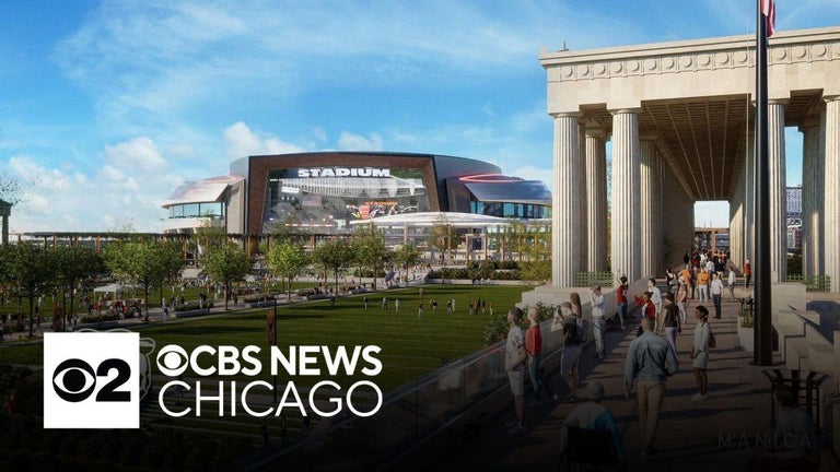 Chicago Bears unveil plan for new domed stadium on the lakefront - CBS ...