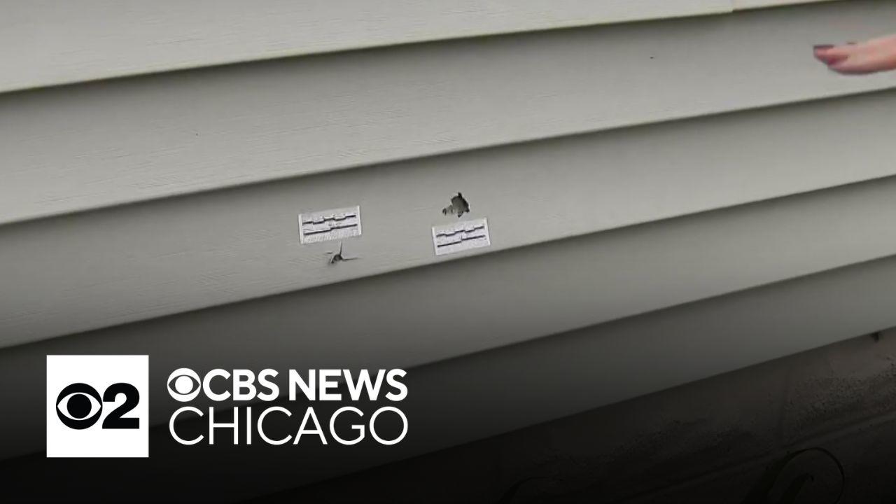 Bullet holes riddle Valparaiso, Indiana neighborhood after shootout ...