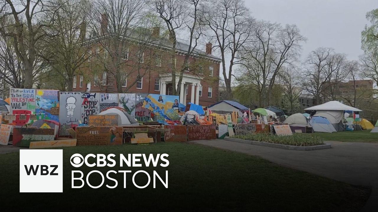 Tufts students threaten to boycott graduation if pro-Palestinian ...