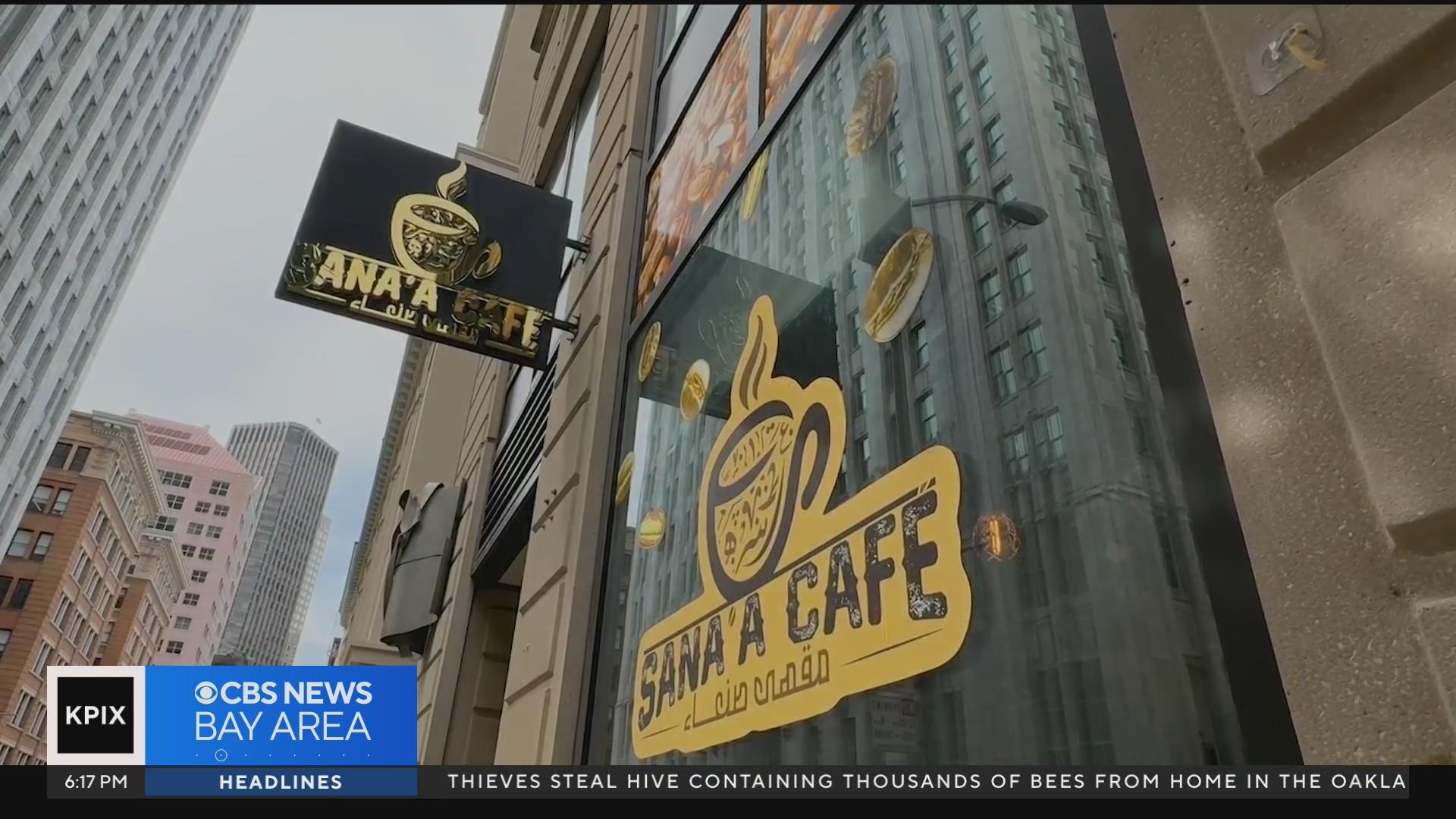 Cafe in San Francisco Financial District sharing Yemeni culture through coffee - CBS San Francisco