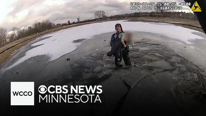 Minneapolis police officers honored for rescuing child who fell through ...
