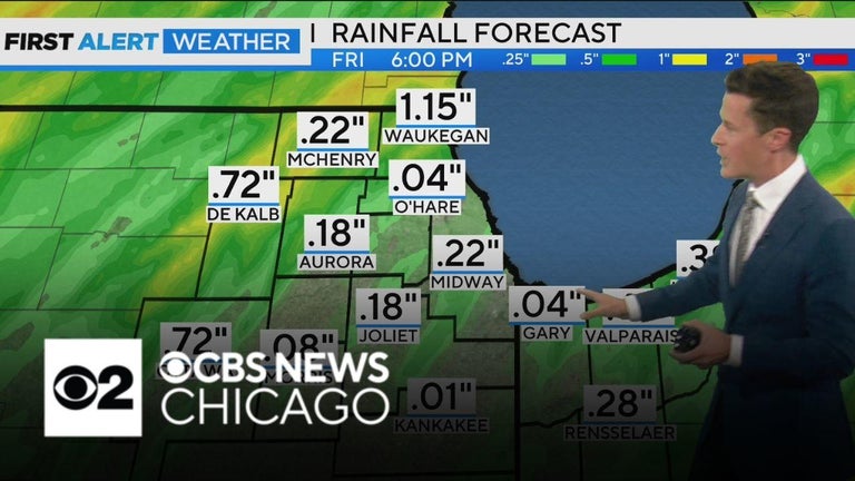Chicago area welcomes May showers this weekend - CBS Chicago