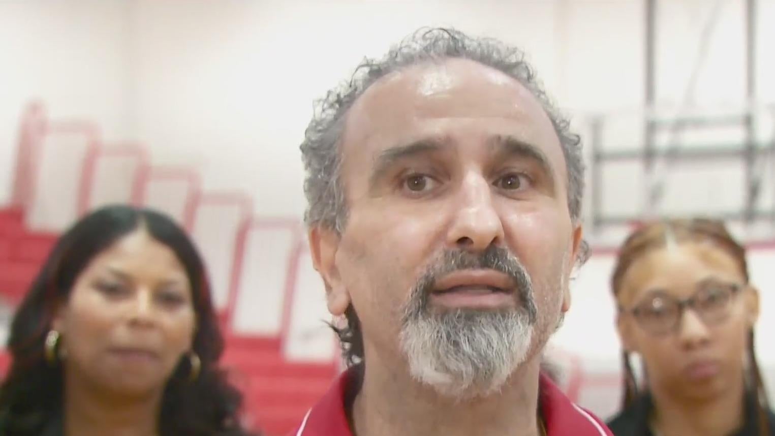 Oak Park teacher reunites with students who saved his life - CBS Detroit