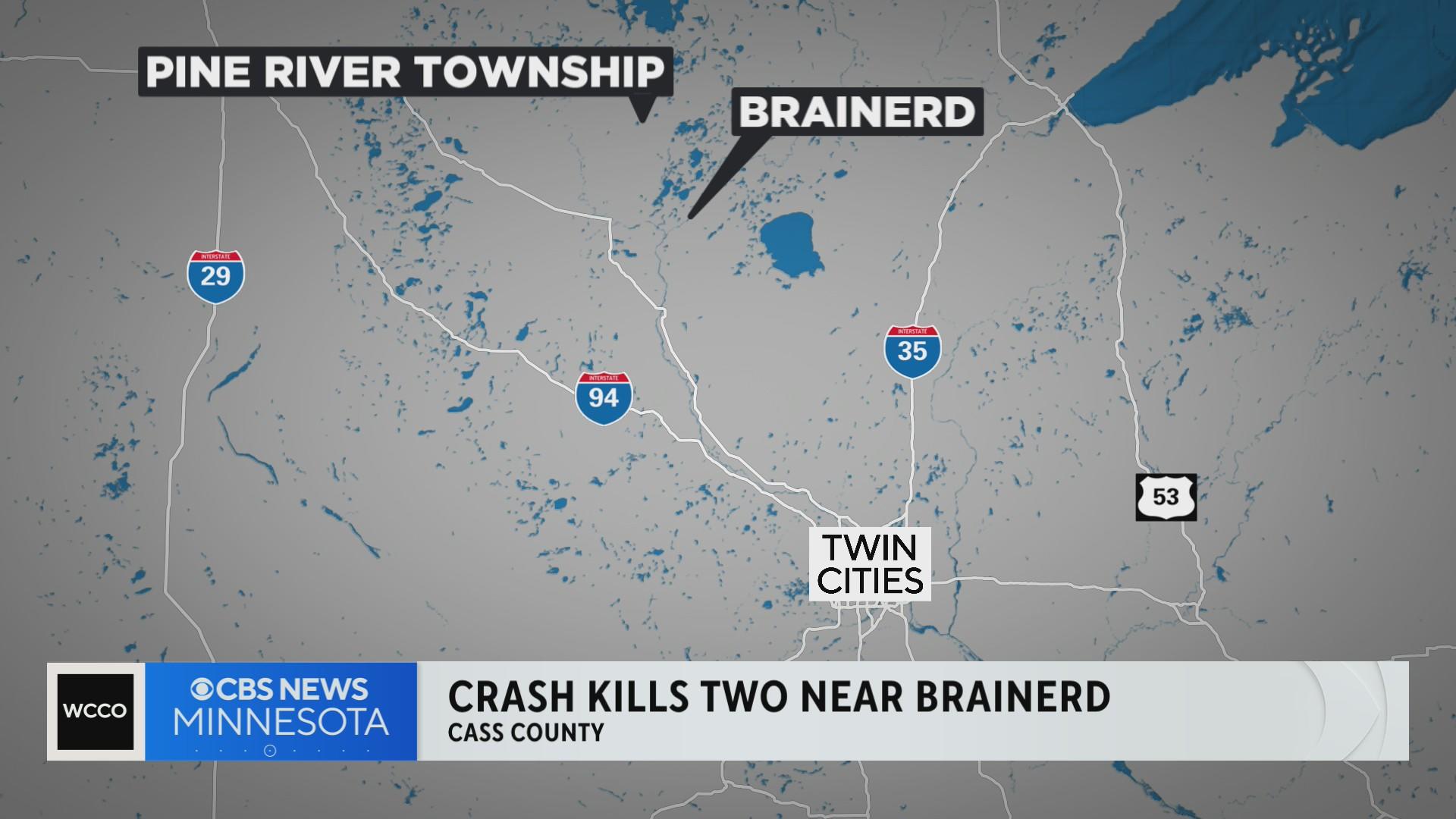 3 dead, 3 critically injured in Cass County crash - CBS Minnesota
