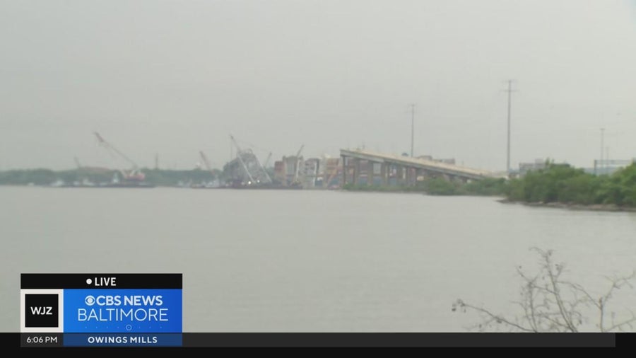 Video shows complexity of removing massive piece of Key Bridge collapse ...
