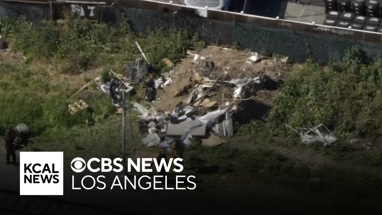 2 found dead inside "human-dug" cave in Northridge - CBS Los Angeles