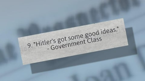 Sacramento school newspaper quote draws controversy: "Hitler's got some ...
