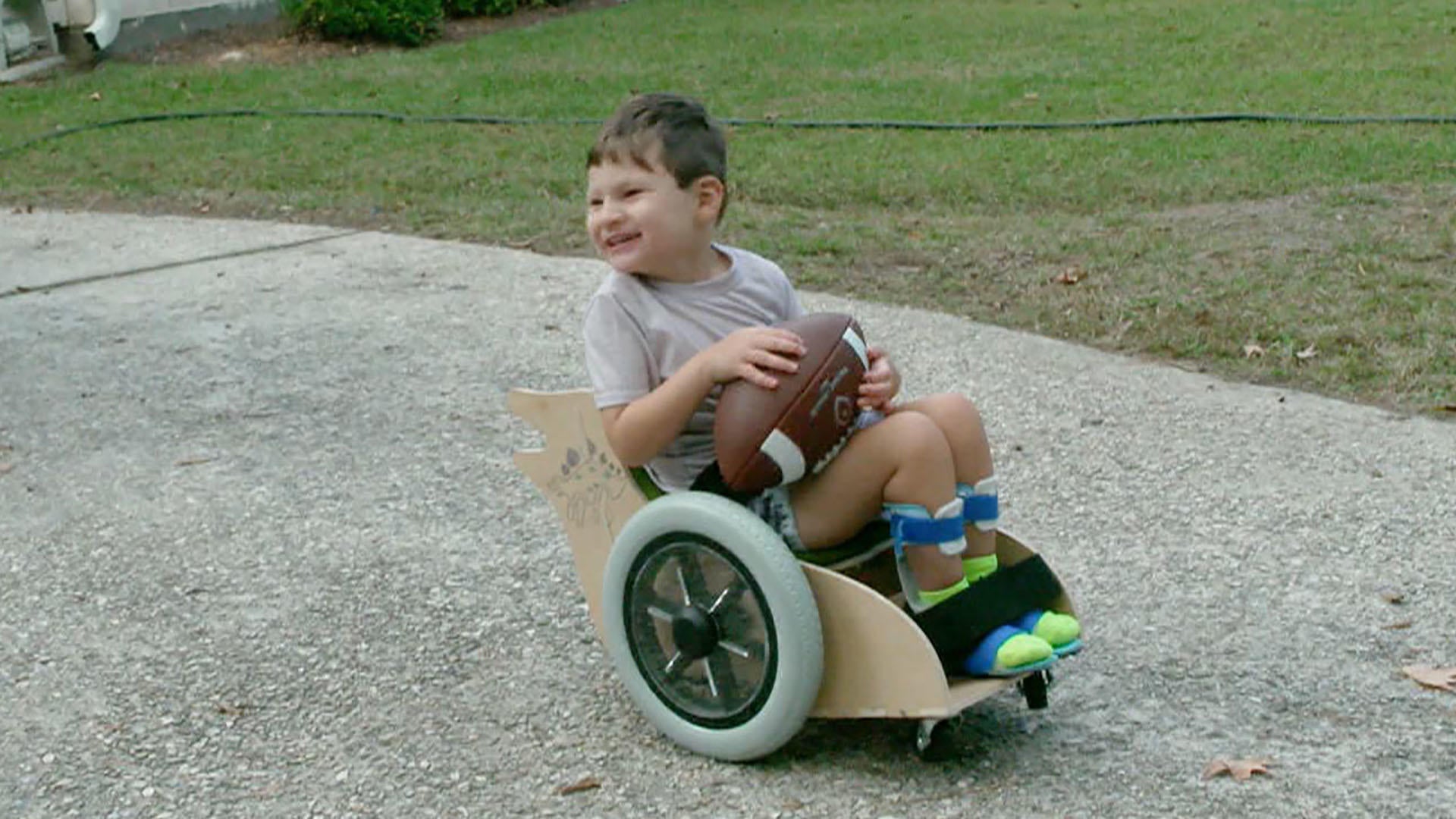 Viewers respond with money and time to help design tiny wheelchairs for ...