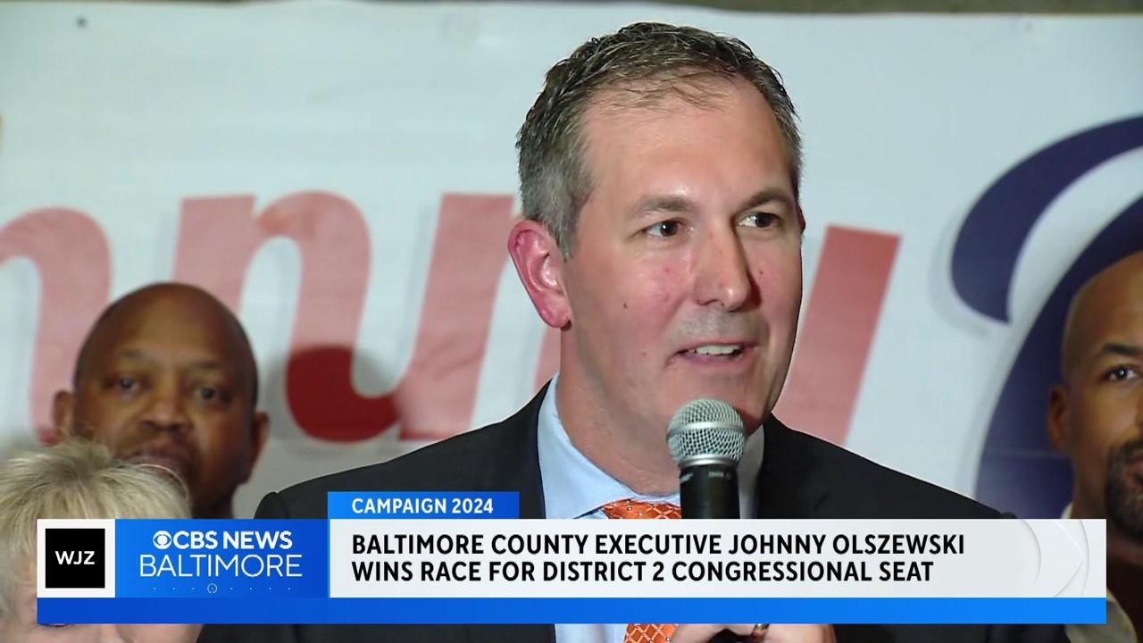 Johnny Olszewski wins Democratic race for Maryland's District 2 ...