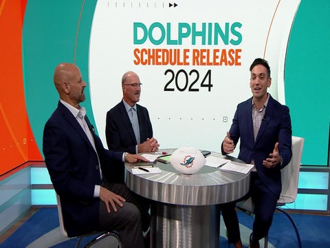 Miami Dolphins 2024 schedule revealed. Here's when and where they're ...