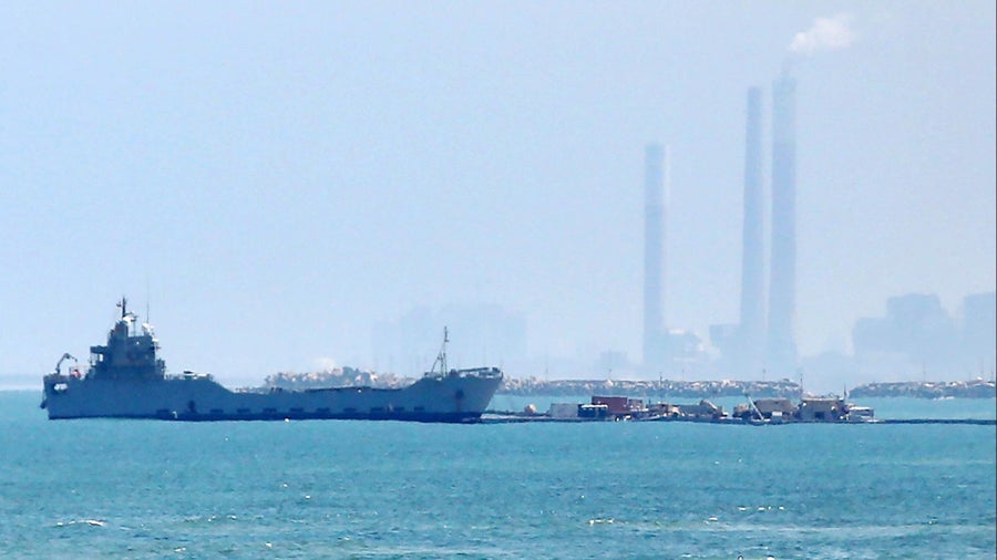 Aid starts flowing into Gaza Strip across temporary floating pier U.S ...