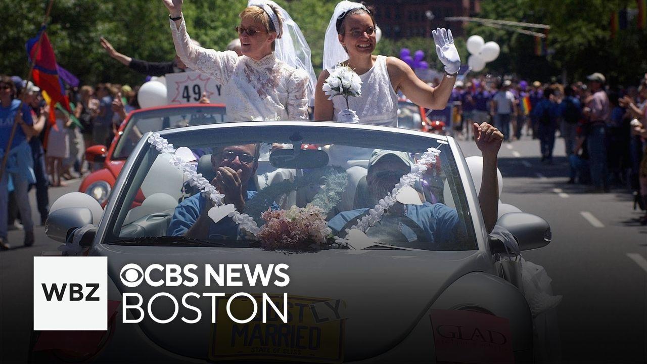 Massachusetts celebrates 20 years of legalizing same-sex marriage - CBS ...