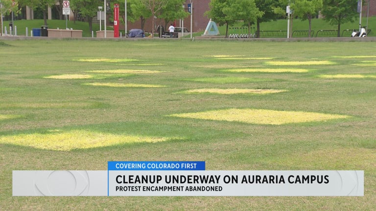 Denver's Auraria Campus says it's dispersing and cleaning up pro ...