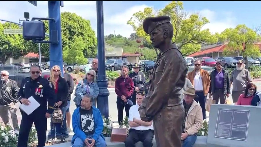 Monument to Benicia stalwart Harold Bray, a World War II veteran ...