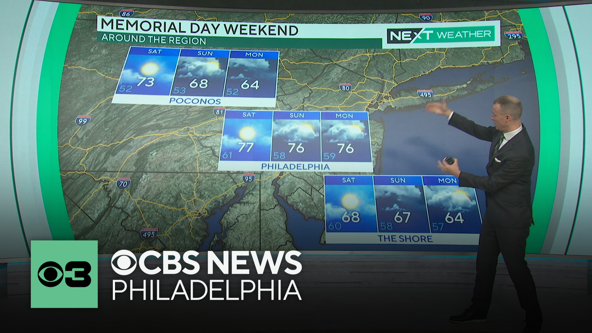 High temps near 80 in Philadelphia Monday, more hot weather and ...