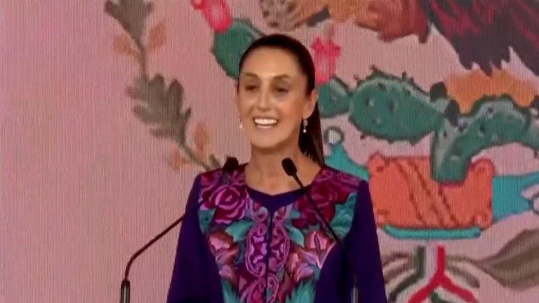 Claudia Sheinbaum takes office as Mexico's first female president - CBS ...