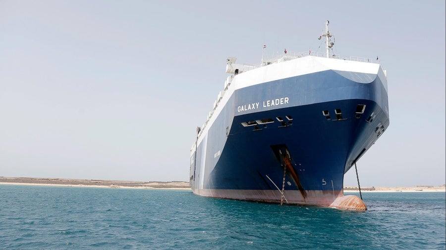 Second ship attacked by Yemen's Houthi rebels sinks in the Red Sea ...