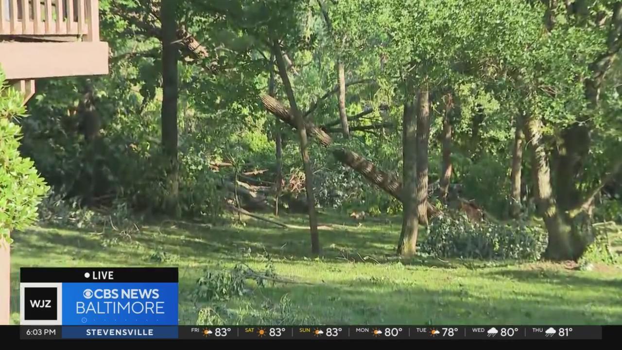 Maryland tornadoes and severe storms left behind damage in Carroll ...