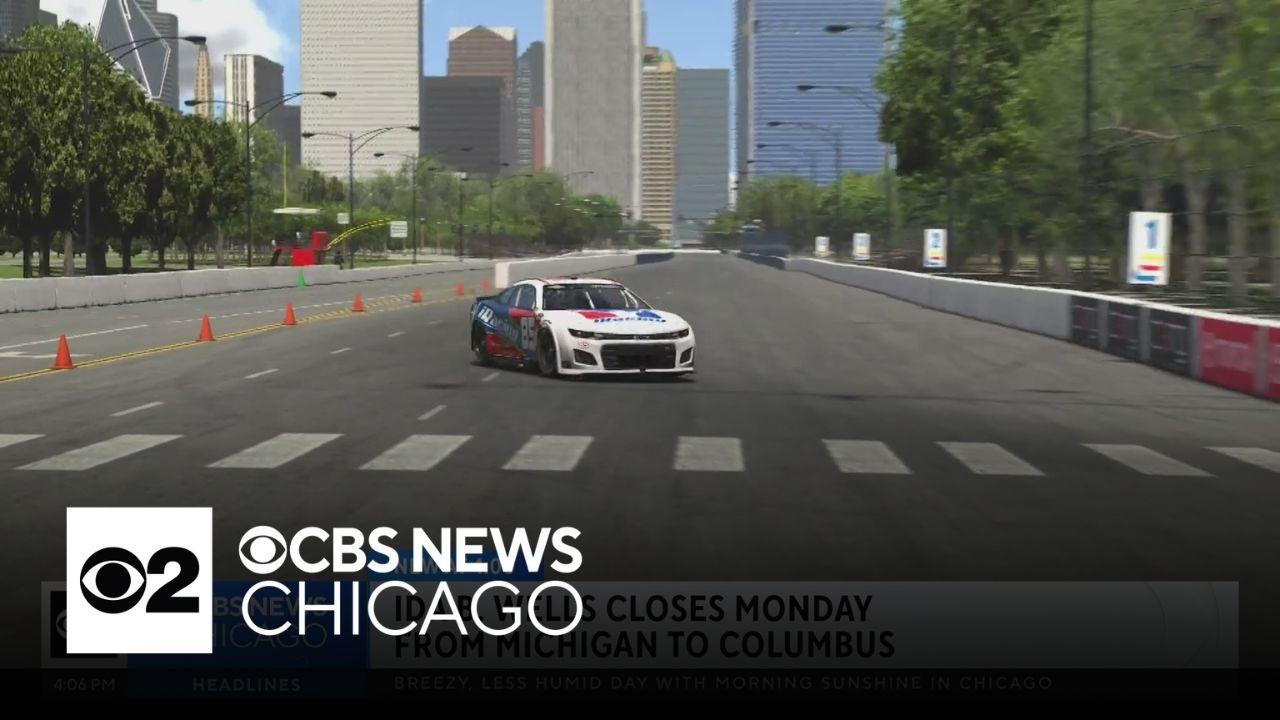 Street closures for NASCAR Chicago Street Race to begin on Monday - CBS ...