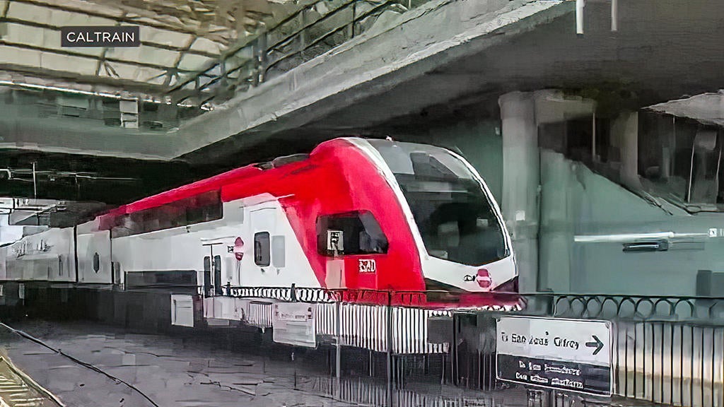 Electric fleet set to move Caltrain into a greener future - CBS San ...