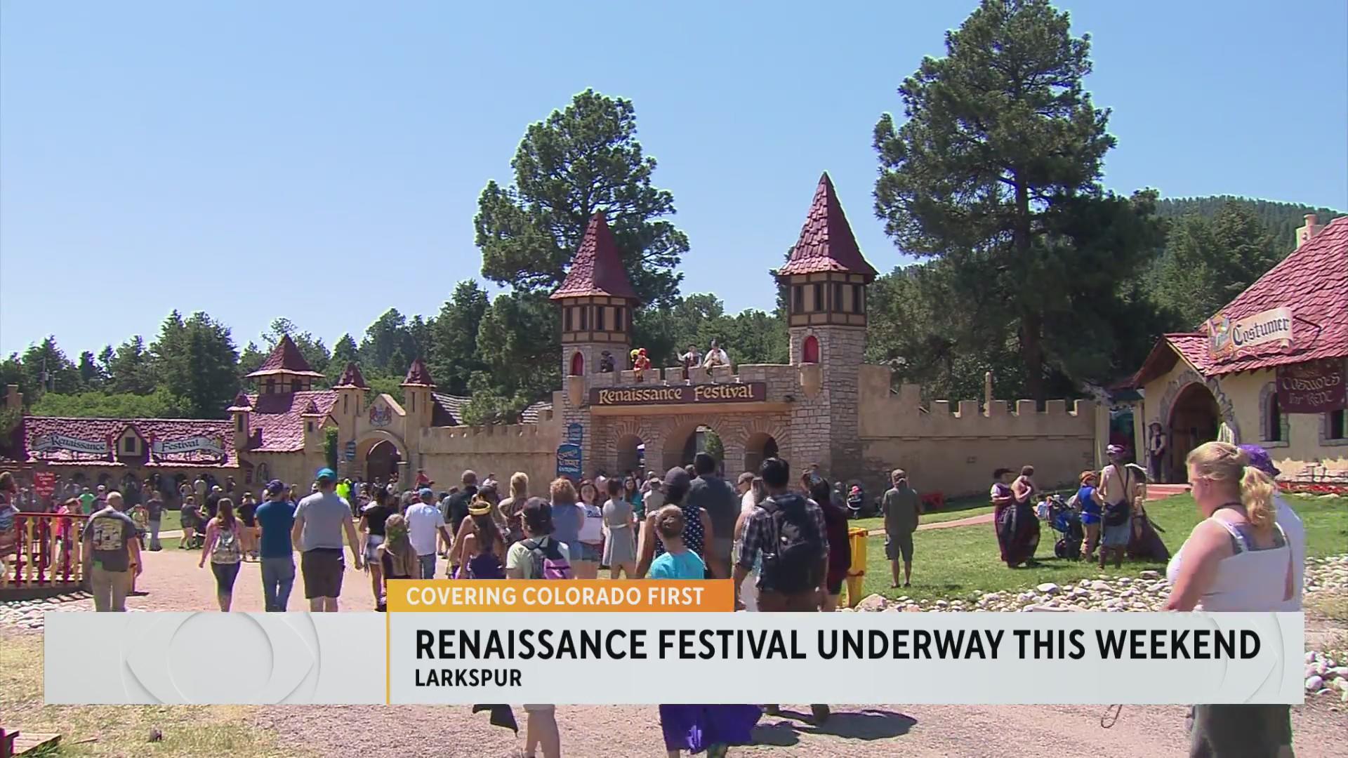 Colorado Renaissance Festival returns to Larkspur this weekend - CBS ...