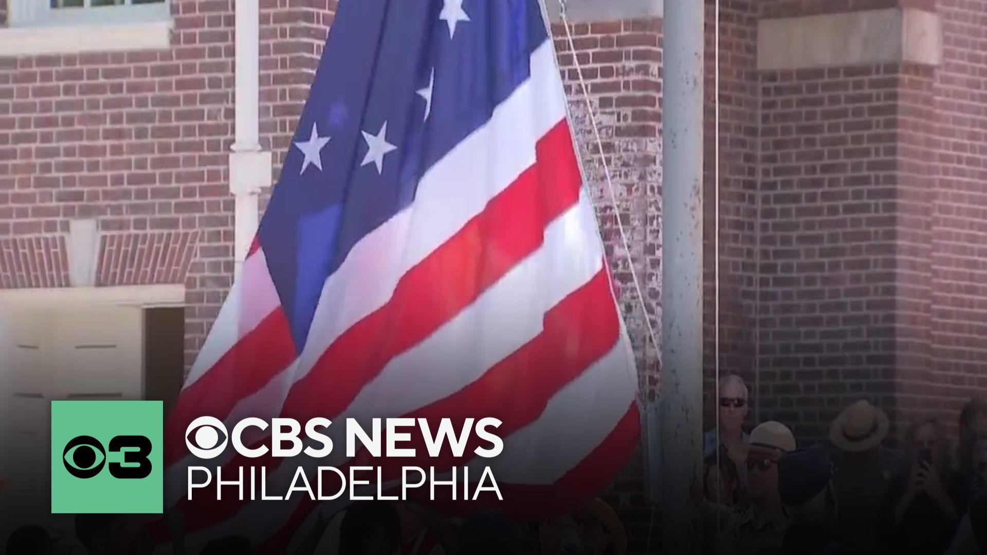 Philadelphia celebrates Flag Day at Independence Mall - CBS Philadelphia