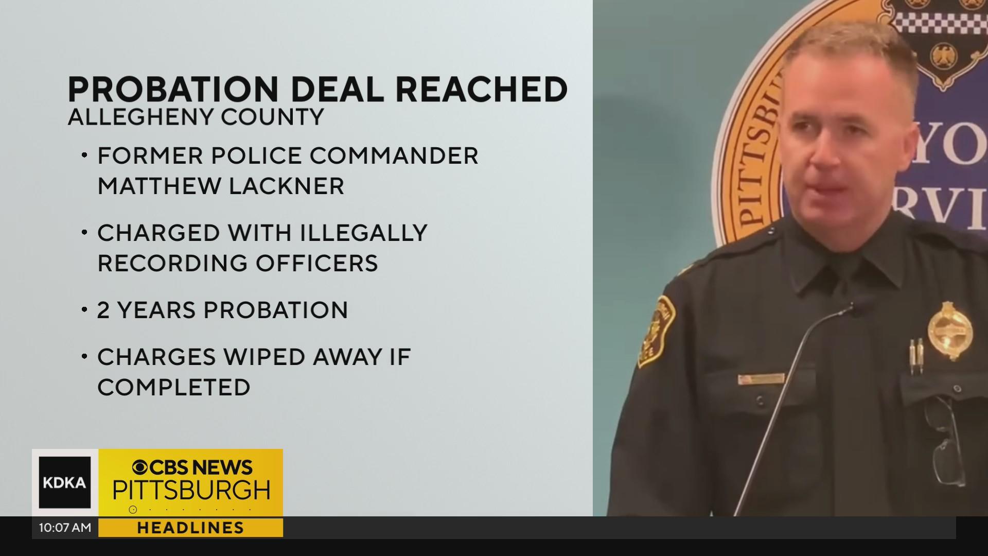 Former Pittsburgh Police commander facing 2 years of probation for allegedly illegally filming ...