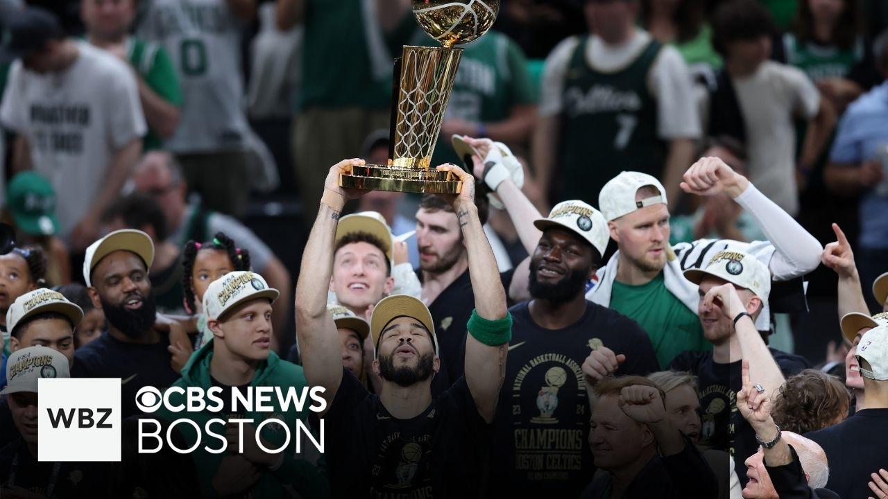 Boston Celtics 2024 NBA championship celebration in photos - CBS Boston