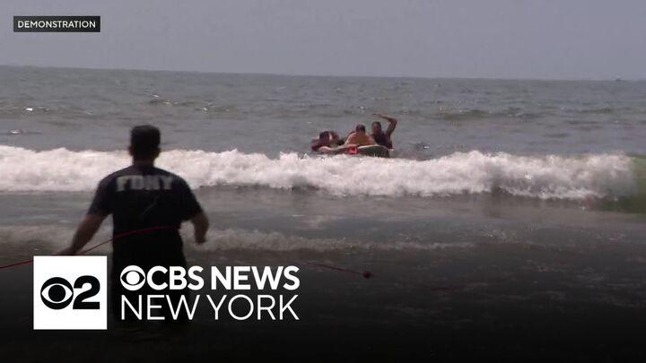 How the FDNY, NYPD are keeping New Yorkers safe at beaches as heat ...