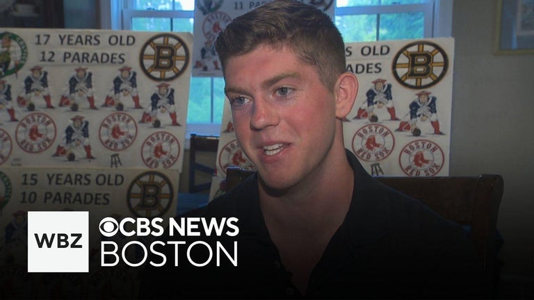 Boston "sign kid" ready for another championship parade, his 13th in 22 ...