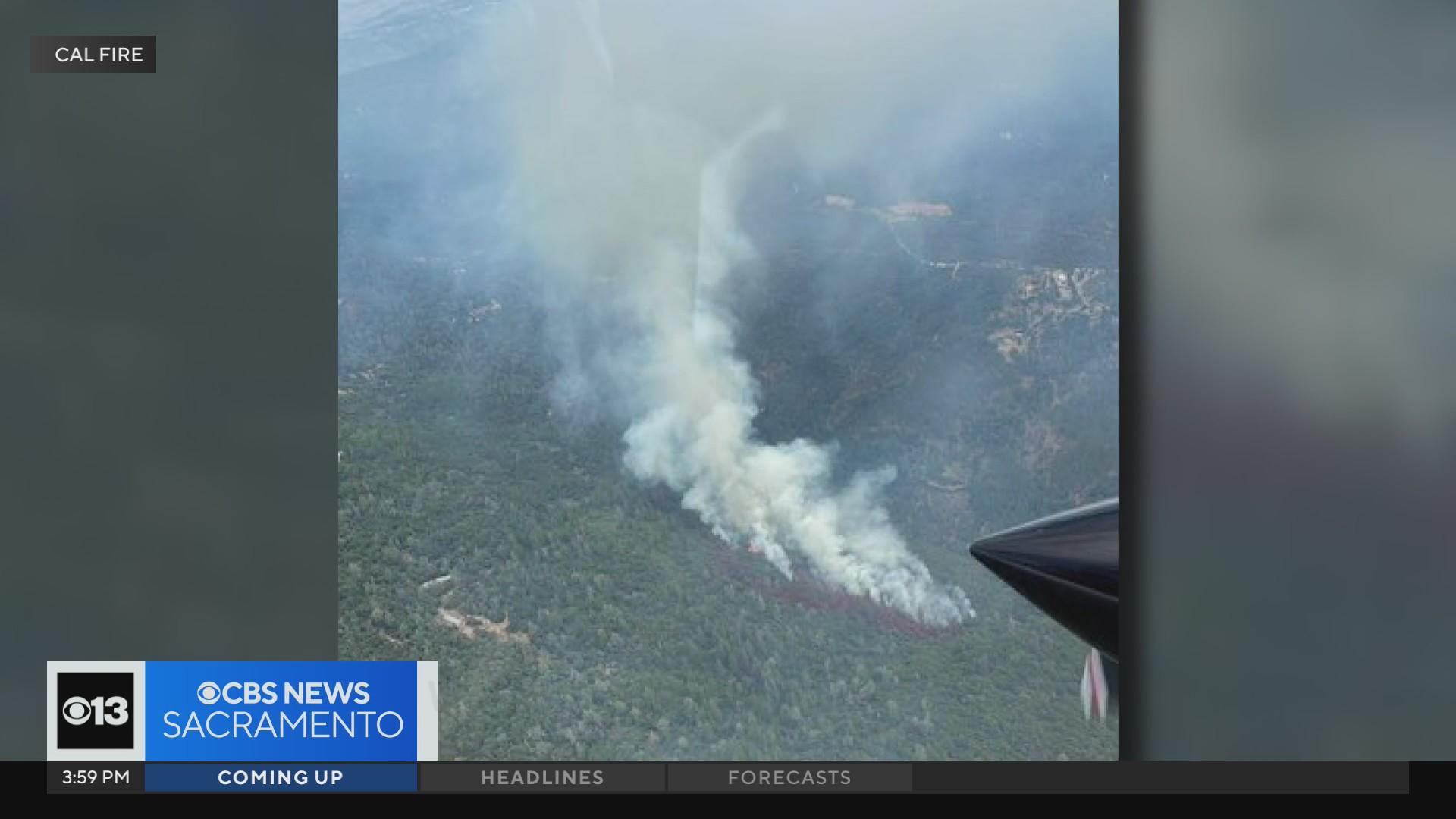 Fire burning in difficult terrain forces evacuations in Brownsville ...