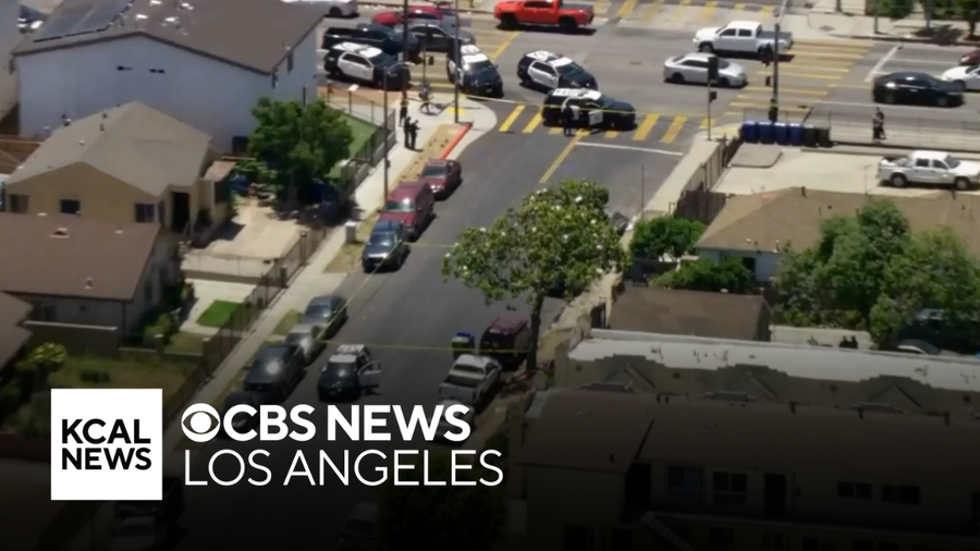 Shooting leaves 1 dead, 1 hospitalized in South Los Angeles - CBS Los Angeles