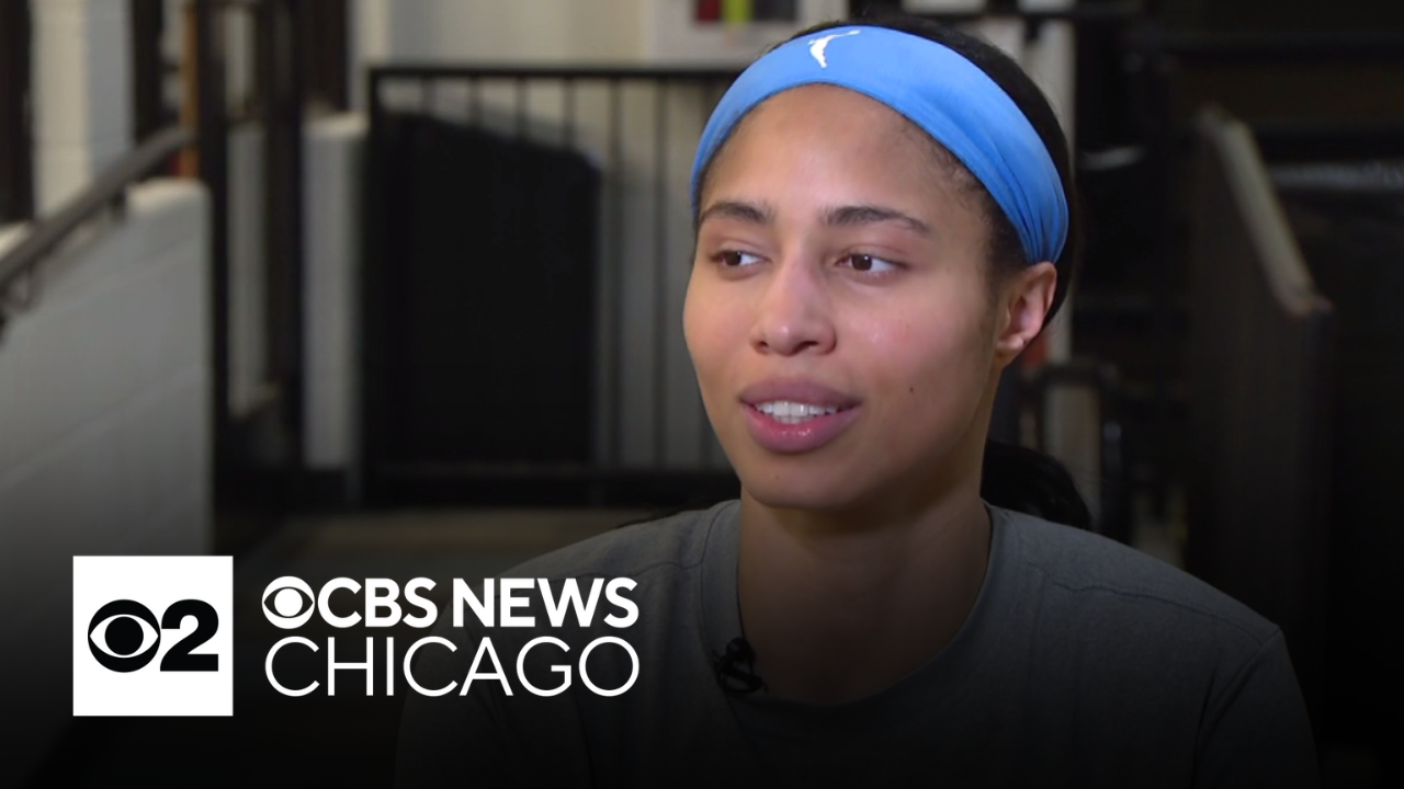 Chicago Sky's Izzy Harrison beats back adversity to return to court ...