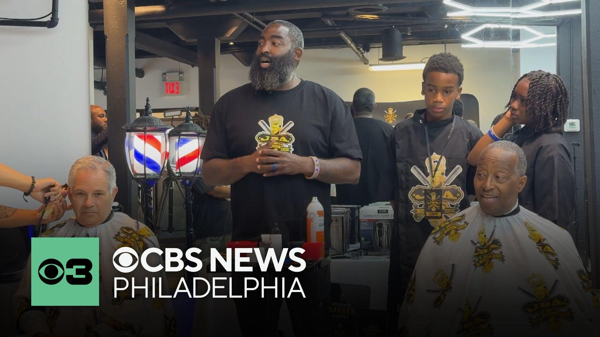 Philadelphia barber program aims to empower young people, deter gun ...