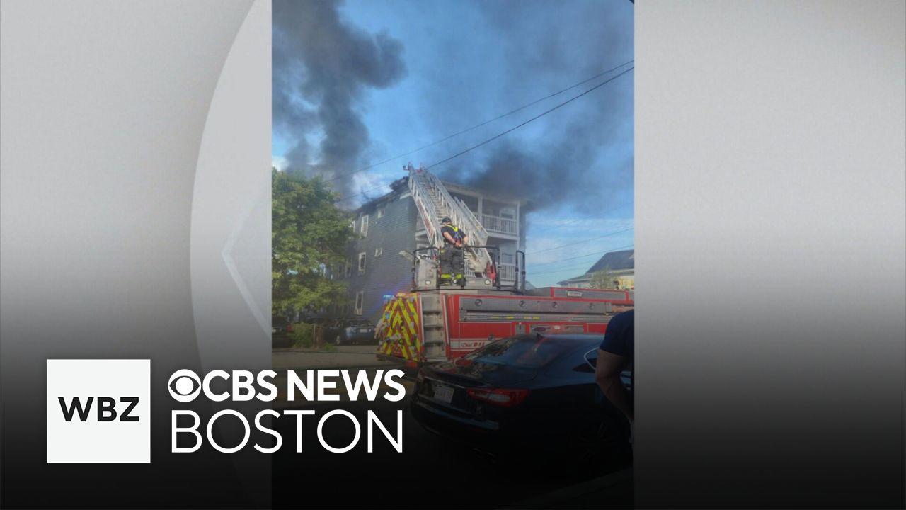 "Hero" firefighter saves girl in burning Massachusetts home with help ...