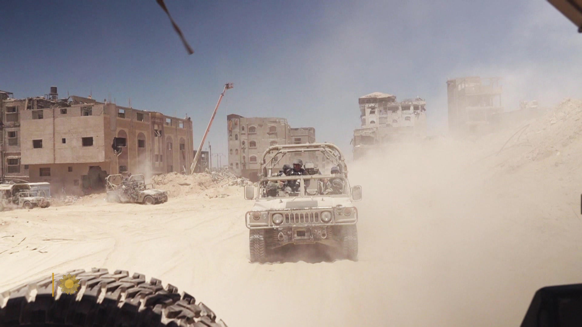 Touring a wasteland in Gaza - CBS News