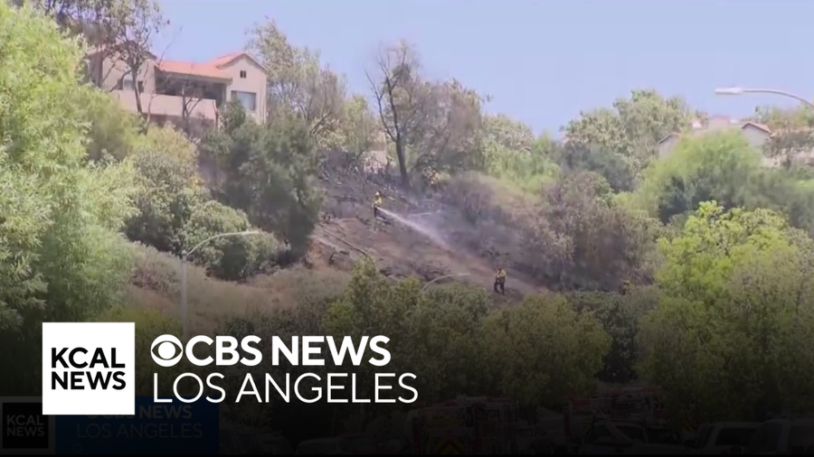 Top Fire burns about 50 acres in Moreno Valley before firefighters ...