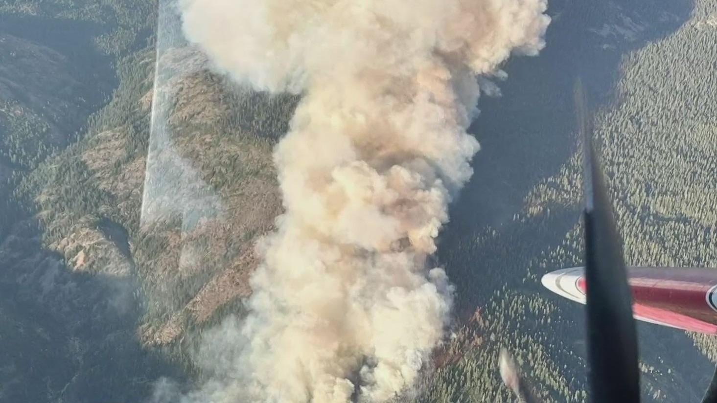 Fast-spreading Royal Fire burns 168 acres in Tahoe National Forest ...