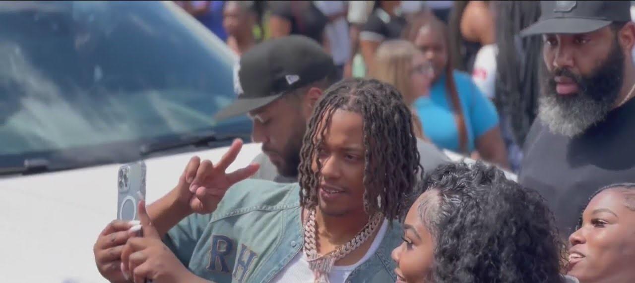 Detroit rapper Skilla Baby returns home for meet and greet following ...