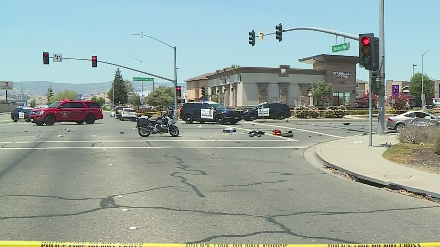 Vacaville police officer dies in hospital after being hit by vehicle ...